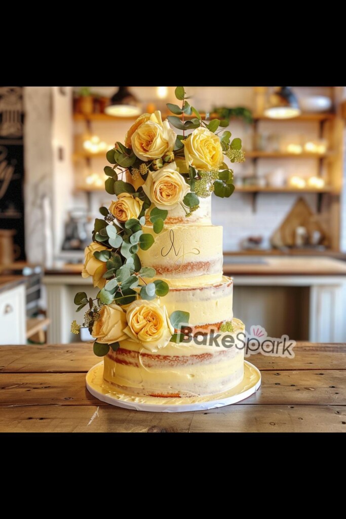 48 Yellow Cake Design Ideas [GALLERY] - BakeSpark
