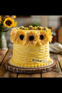 48 Yellow Cake Design Ideas [GALLERY] - BakeSpark
