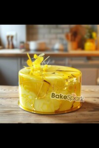 48 Yellow Cake Design Ideas [GALLERY] - BakeSpark