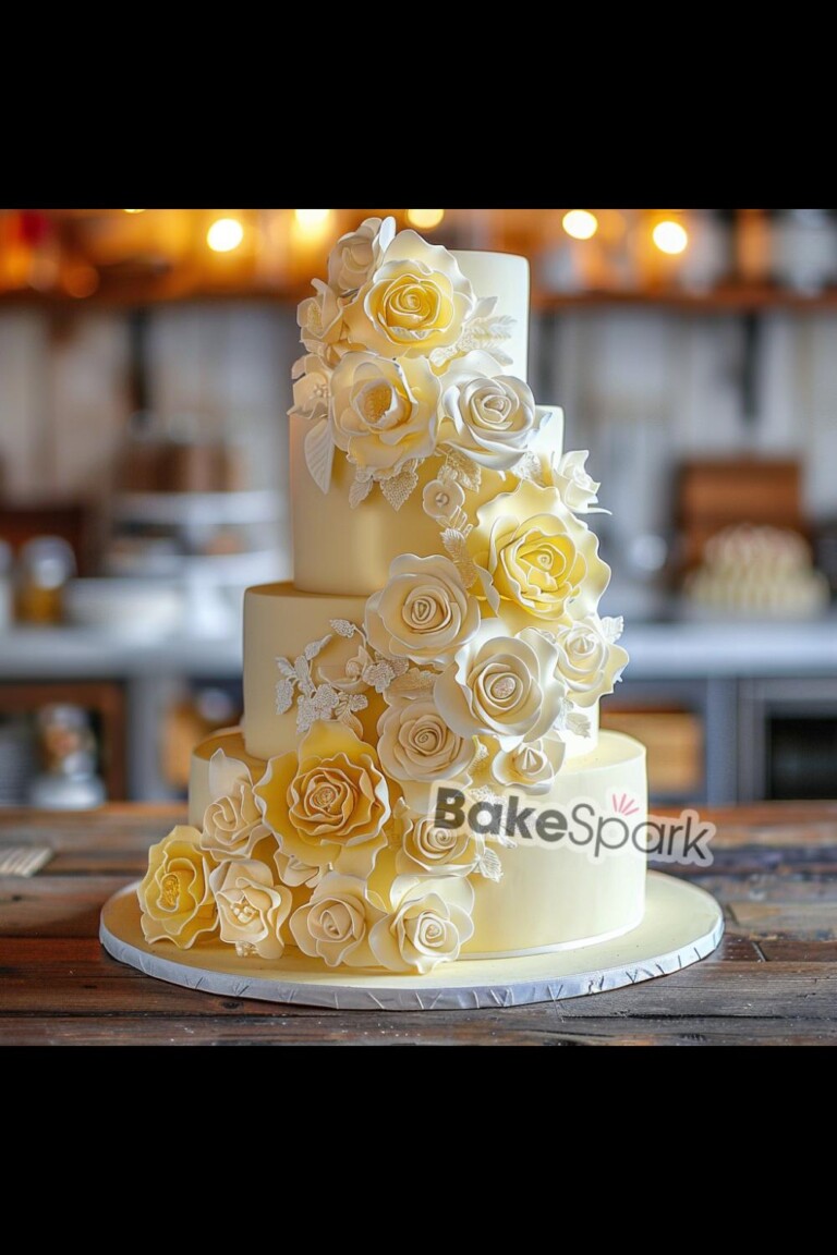 48 Yellow Cake Design Ideas [GALLERY] - BakeSpark