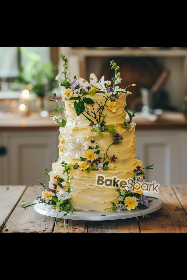 48 Yellow Cake Design Ideas [GALLERY] - BakeSpark
