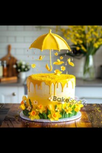 48 Yellow Cake Design Ideas [GALLERY] - BakeSpark